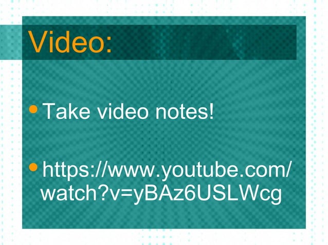 Physical & Human Characteristics | PPT