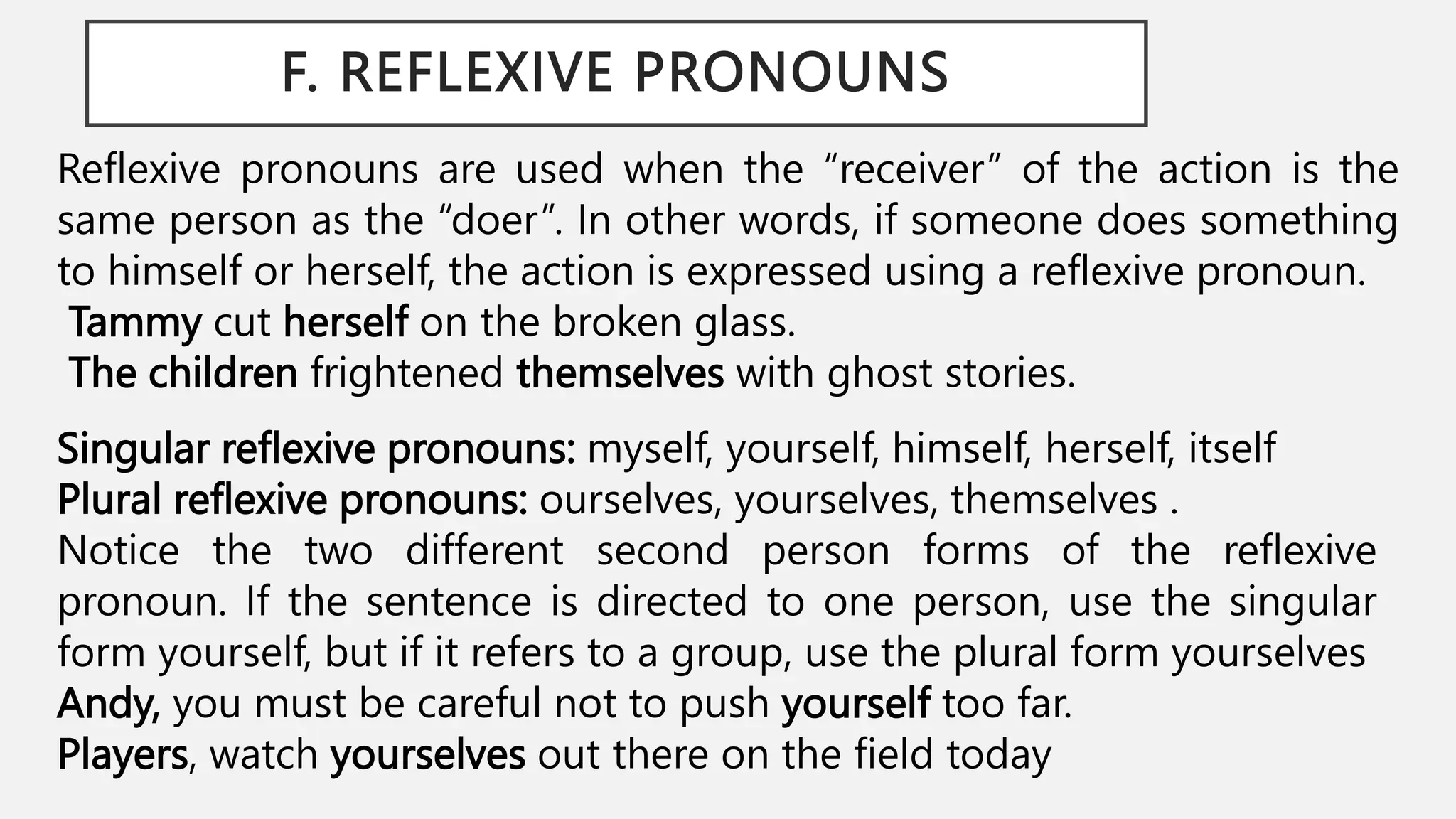 Lesson 2 - PRONOUNS and TYPES OF PROUNOUN | PPTX