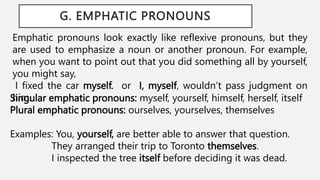 Lesson 2 - PRONOUNS and TYPES OF PROUNOUN | PPTX