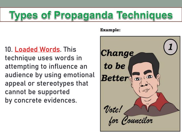 Lesson 2 - Types of Propaganda for Grade 8 | PDF