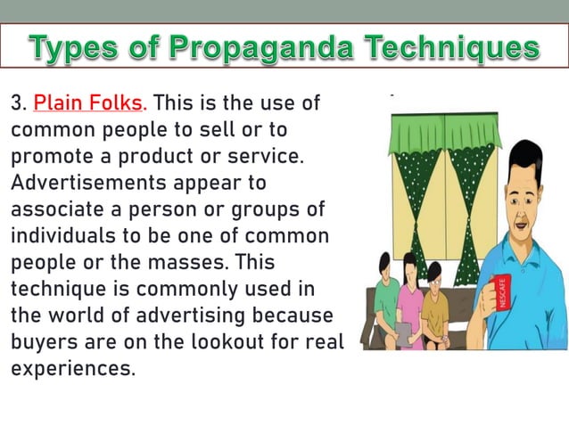 Lesson 2 - Types of Propaganda for Grade 8 | PDF