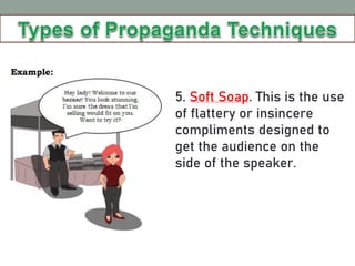 Lesson 2 - Types of Propaganda for Grade 8 | PDF