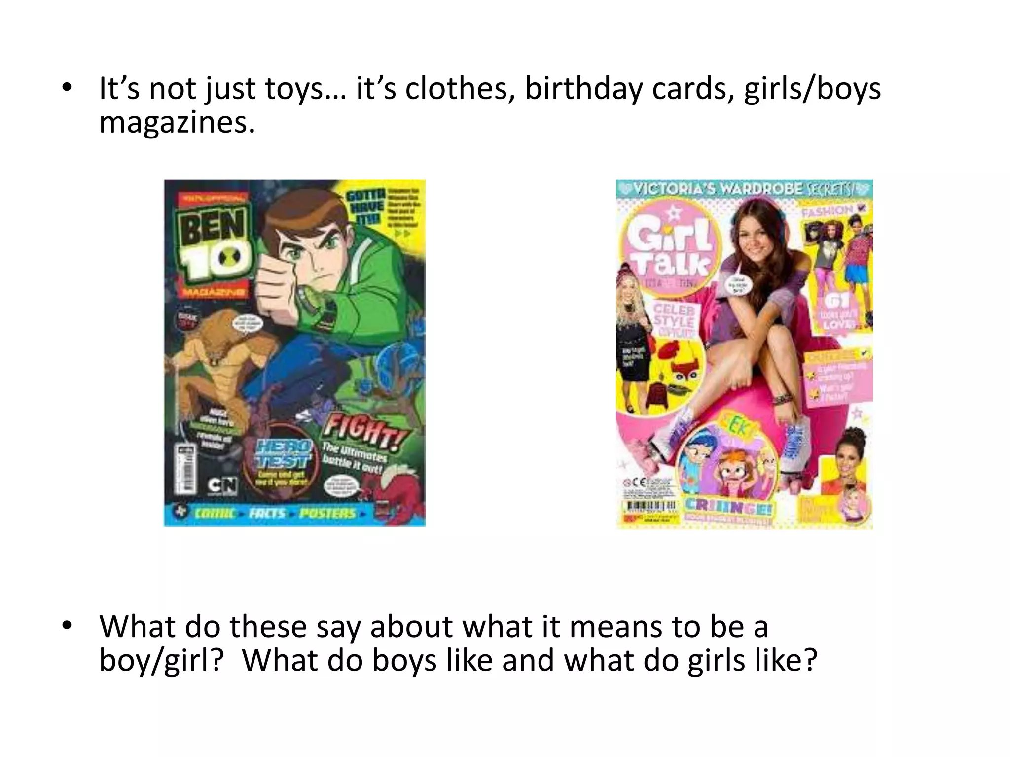 Lesson 2 - Representation, gender and stereotypes | PPT