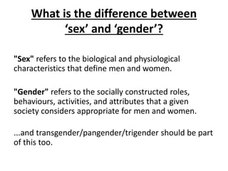 Lesson 2 - Representation, gender and stereotypes | PPT