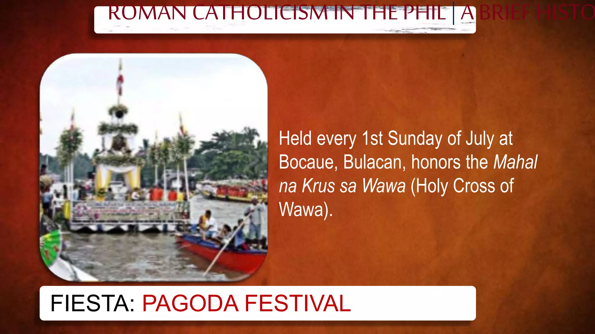 Roman Catholicism in the Philippines | PPTX