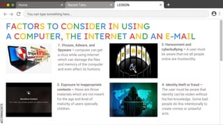 HELE 4 Lesson 2: Safe and Responsible Use of ICT | PPTX