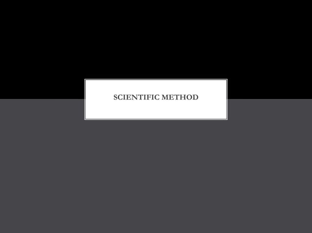 Lesson 2 scientific method ppt | PPTX