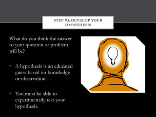 Lesson 2 scientific method ppt | PPTX
