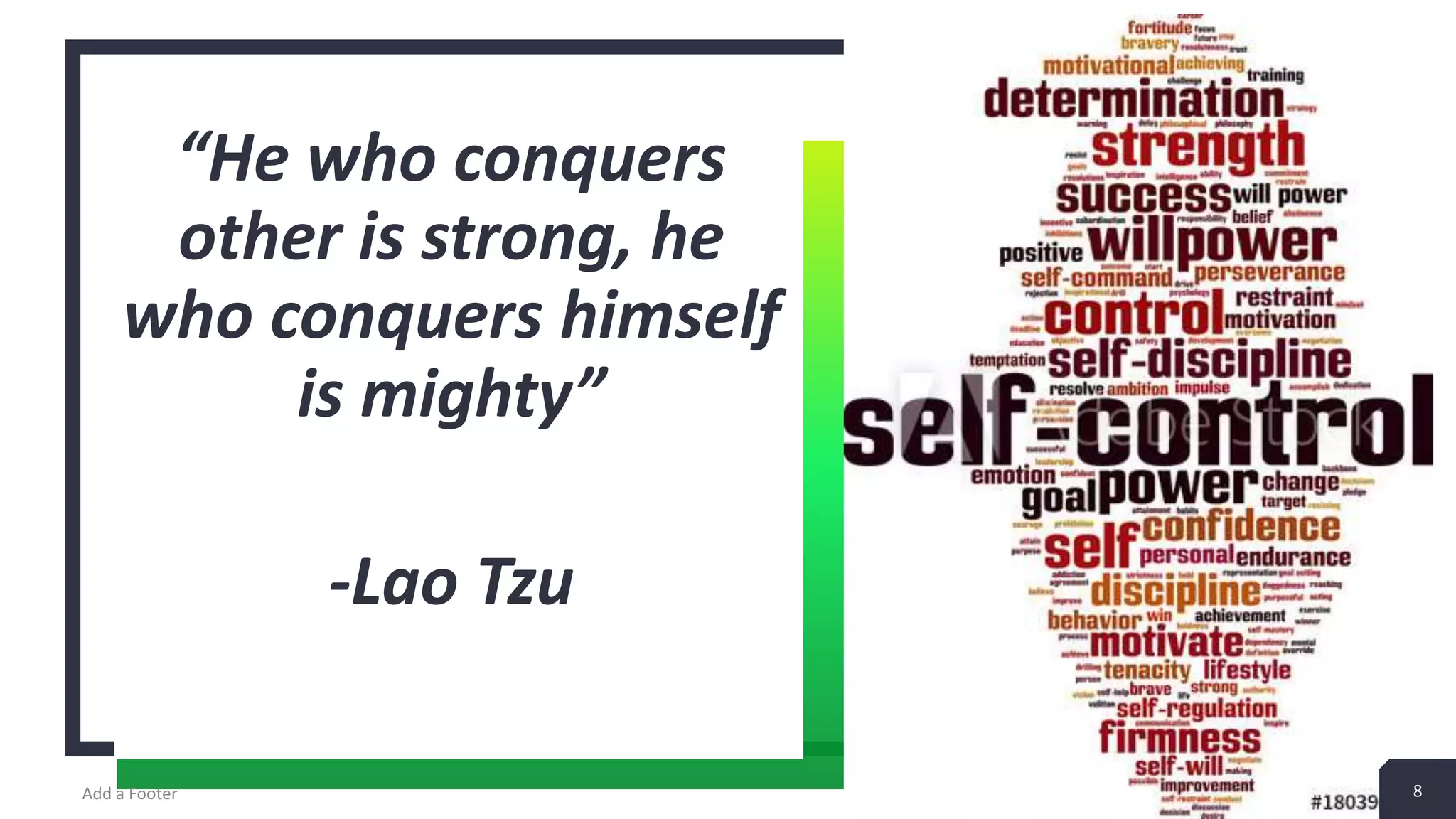 Lesson 2 self-control and patience | PPT