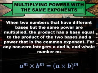 Solving powers with the same exponent | PPT