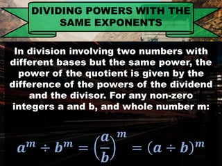 Solving powers with the same exponent | PPT