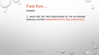 Lesson 2 somatic and autonomic ns | PPTX