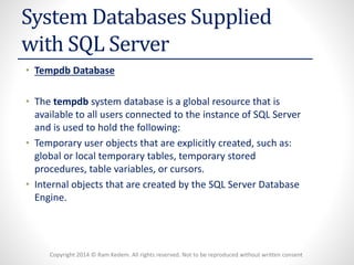 Managing and Configuring Databases | PDF