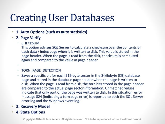 Managing and Configuring Databases | PDF