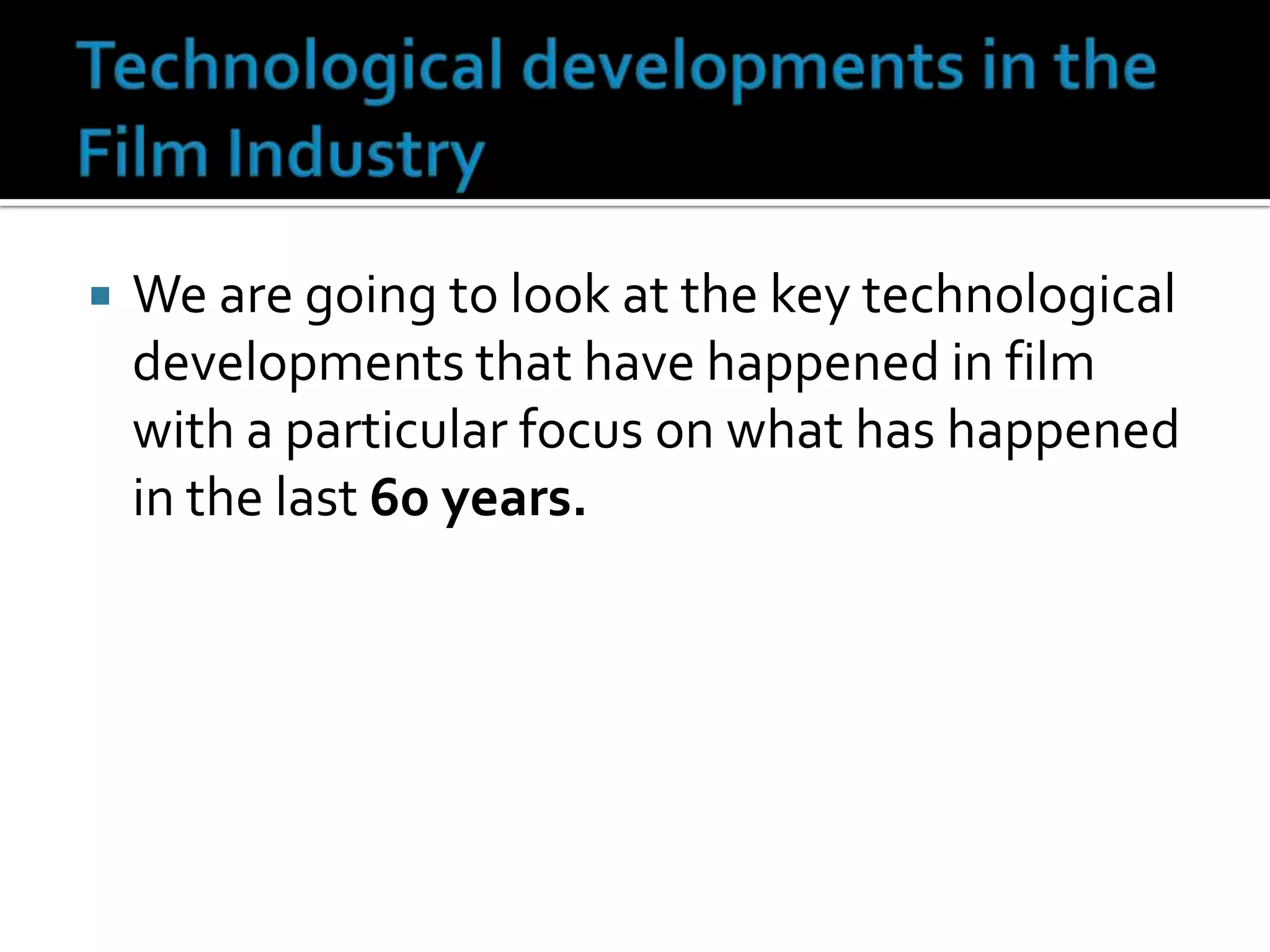 Lesson 2 technological developments | PPTX