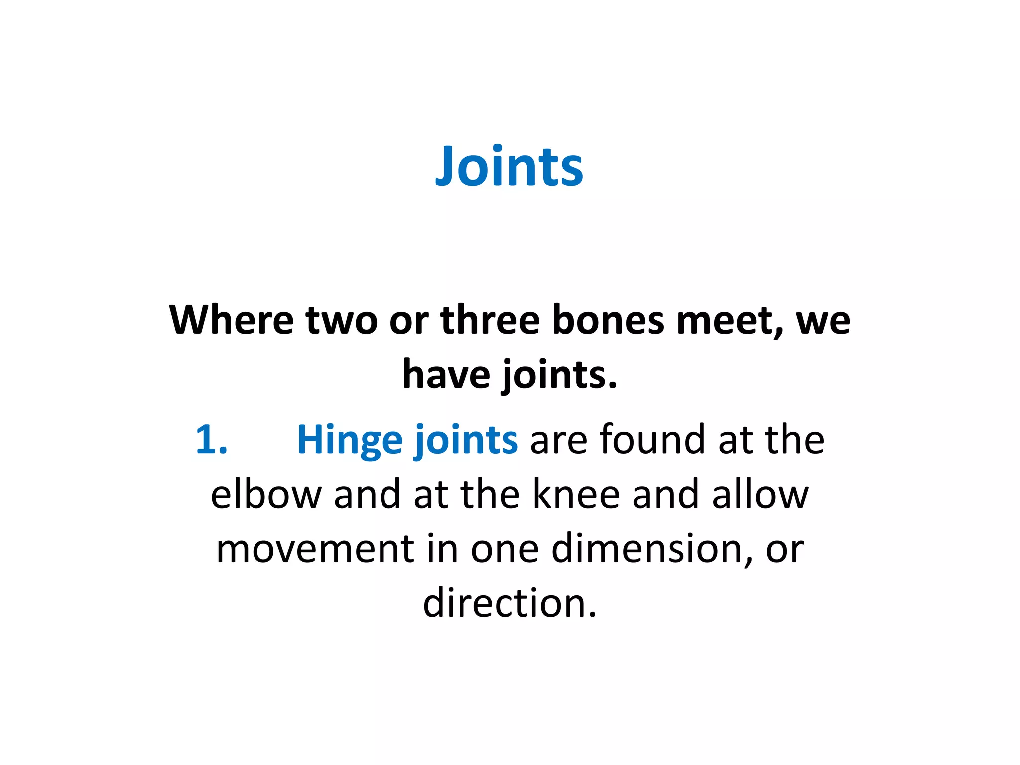 Lesson 2 tendons, ligaments, cartilage and joints | PPTX
