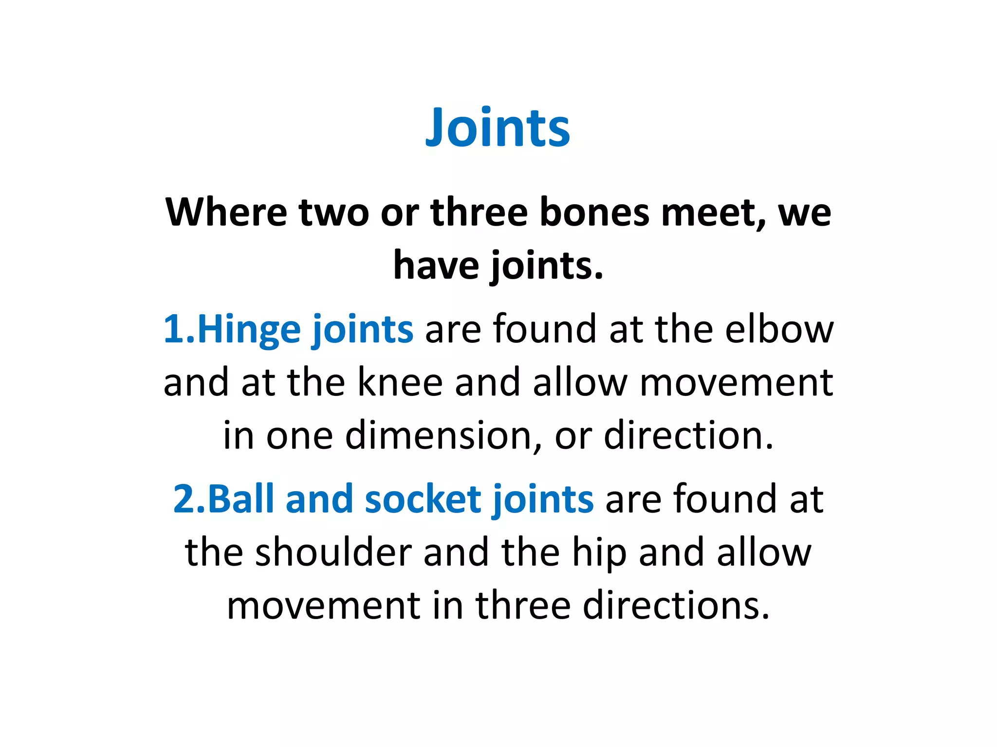 Lesson 2 tendons, ligaments, cartilage and joints | PPTX