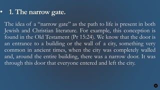 Lesson 2 - The Choice between the Narrow Gate and the Wide Gate.pptx