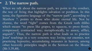 Lesson 2 - The Choice between the Narrow Gate and the Wide Gate.pptx