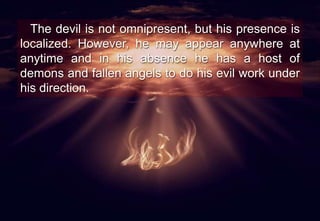 The Doctrine of the devil | PPTX