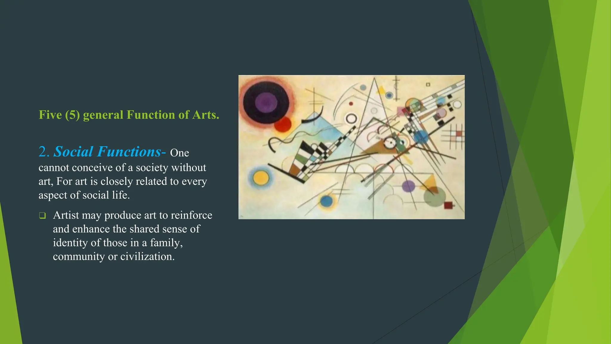 Lesson 2 - The Function of Arts and.pptx