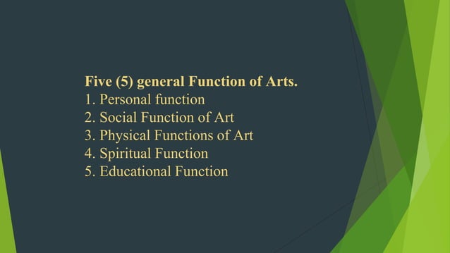 Lesson 2 - The Function of Arts and.pptx