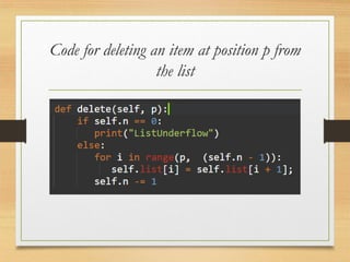 Lesson 2 - The List ADT.pdf