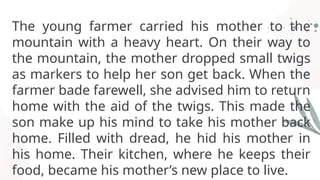 Lesson 2 - The Story of the Aged Mother.pptx