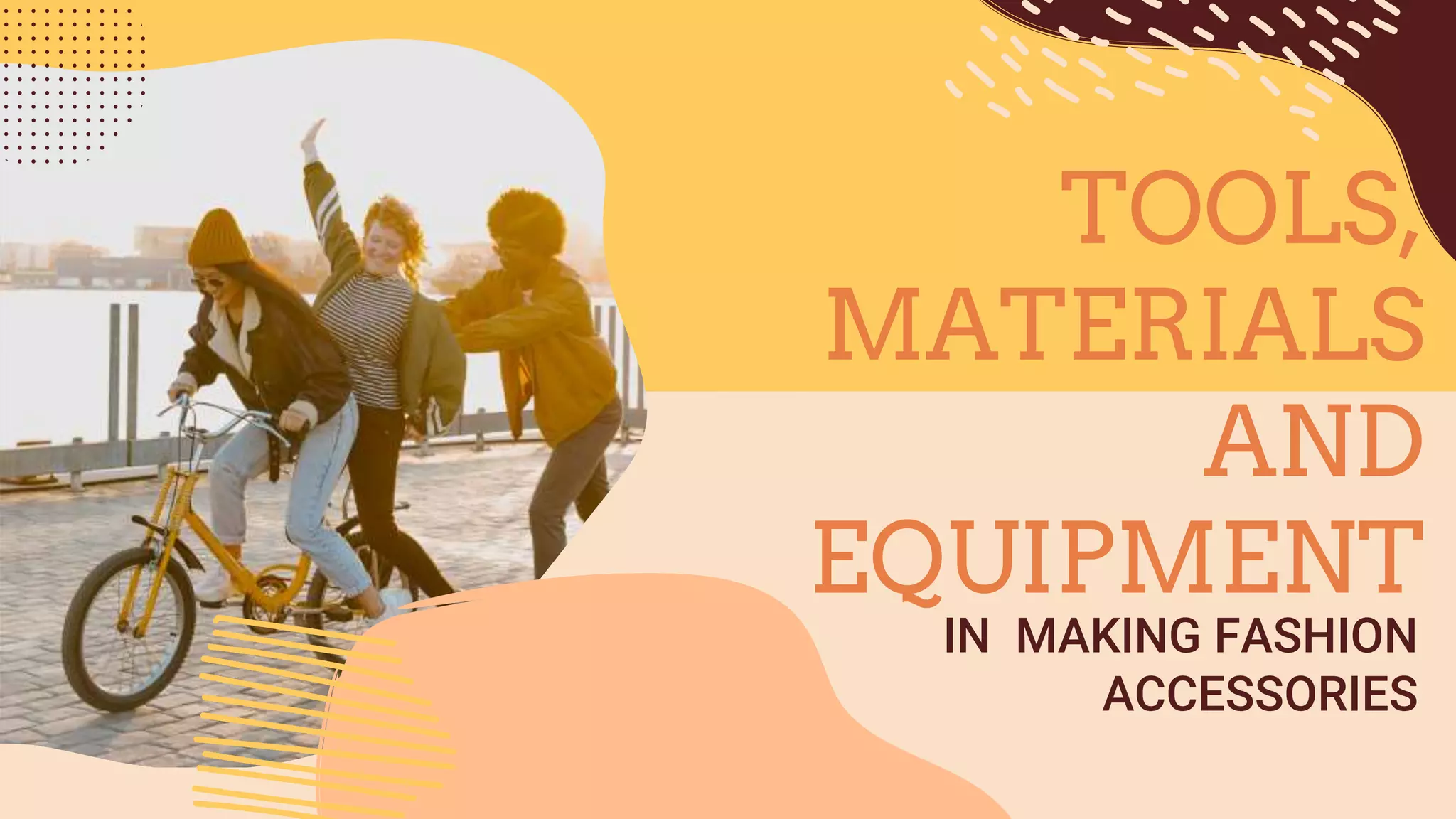 Lesson 2 tools materials and equipment in fashion accessories | PPTX