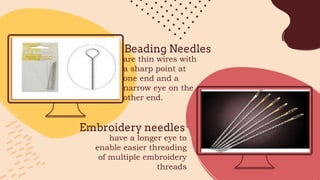 Lesson 2 tools materials and equipment in fashion accessories | PPTX