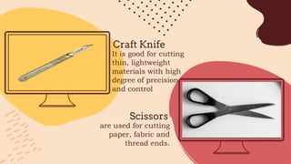 Lesson 2 tools materials and equipment in fashion accessories | PPTX
