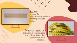 Lesson 2 tools materials and equipment in fashion accessories | PPTX