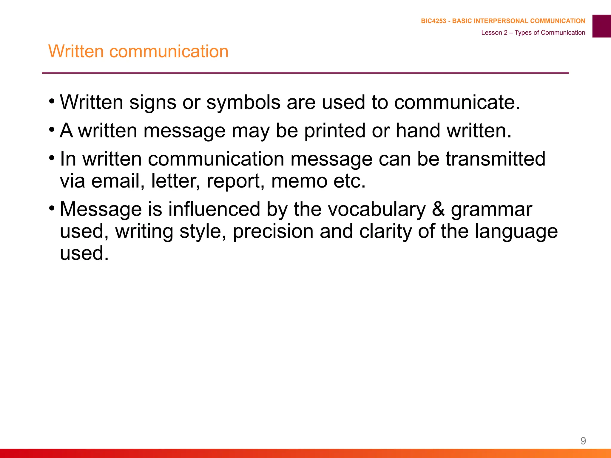 Lesson 2 - Types of Communication powerpoint.pptx