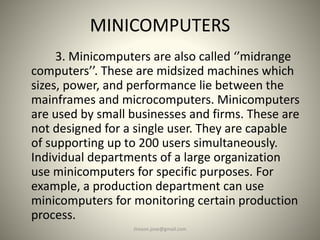 Types of Computer | PPTX