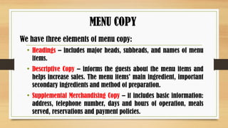 Lesson 2 - Types of Menu and Standardize Menu.pptx
