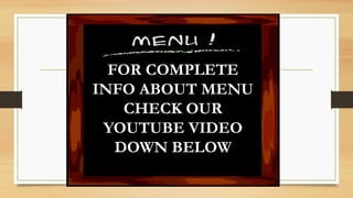 Lesson 2 - Types of Menu and Standardize Menu.pptx