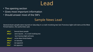 photojournalism------ TYPES OF NEWS.pptx