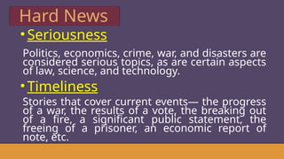 photojournalism------ TYPES OF NEWS.pptx