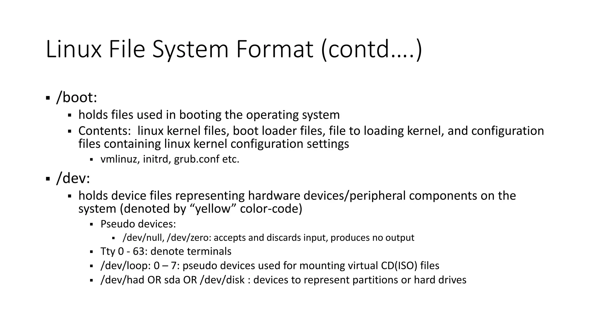 Lesson 2 Understanding Linux File System | PPT Lesson 2 Understanding Linux File System | PPT