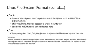 Lesson 2 Understanding Linux File System | PDF
