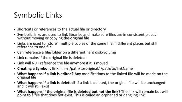 Lesson 2 Understanding Linux File System Ppt