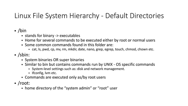 Lesson 2 Understanding Linux File System | PPT Lesson 2 Understanding Linux File System | PPT