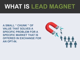 What is lead magnet - Conversion Rate Optimization | PPTX