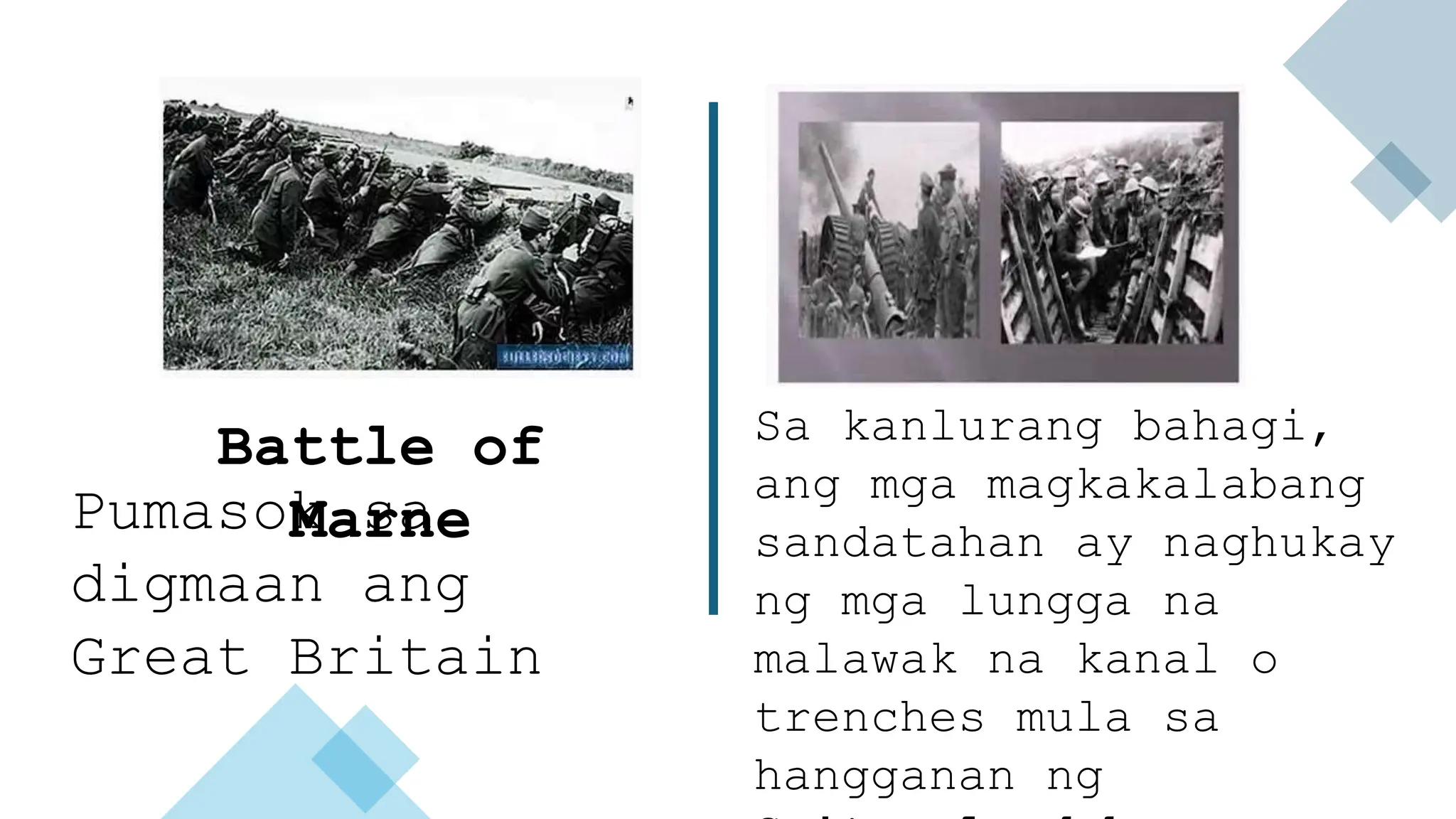 LESSON 2- World War 1.. Unang Digmaang Pandaigdig.. | PPTX