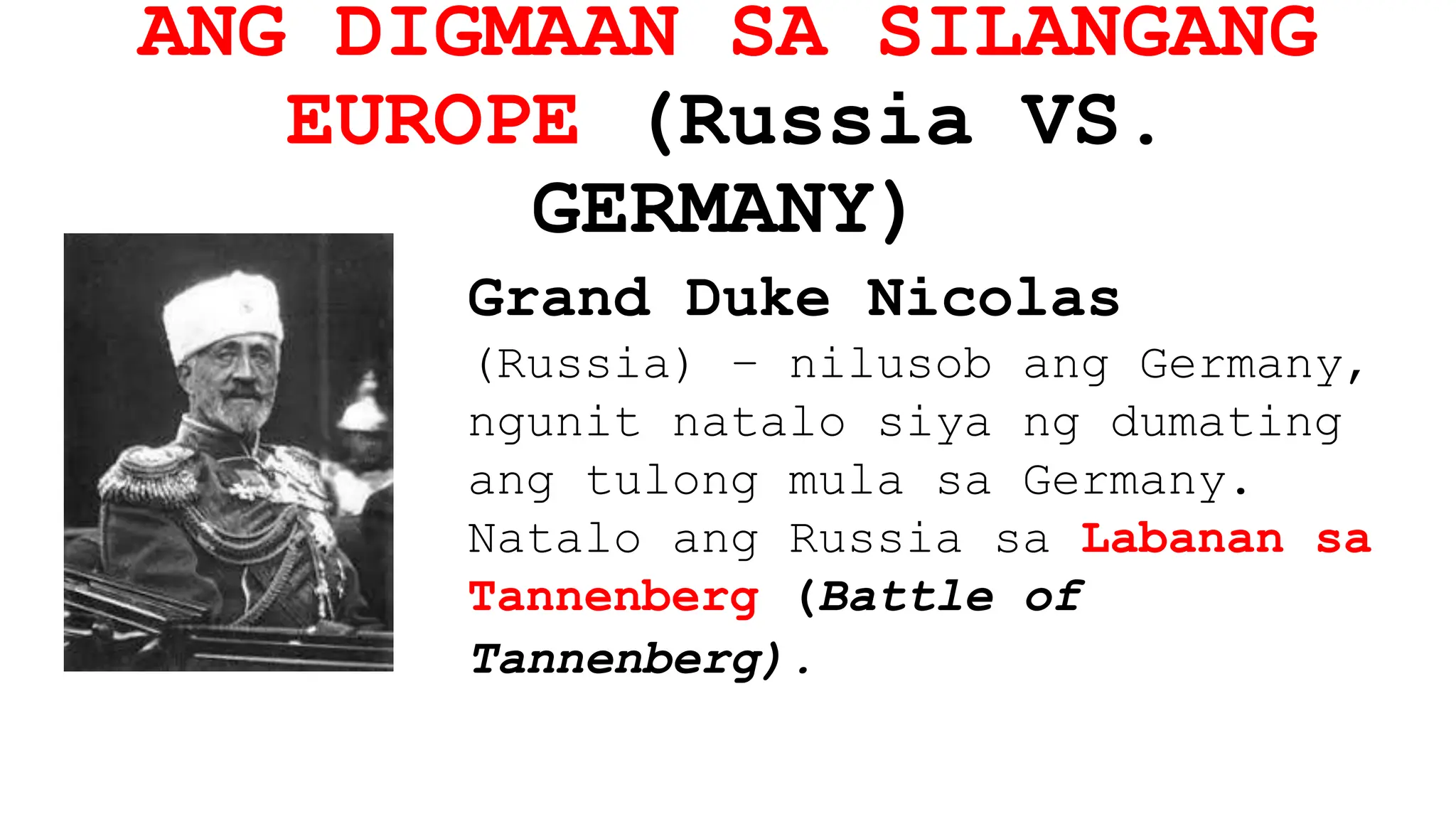 LESSON 2- World War 1.. Unang Digmaang Pandaigdig.. | PPTX