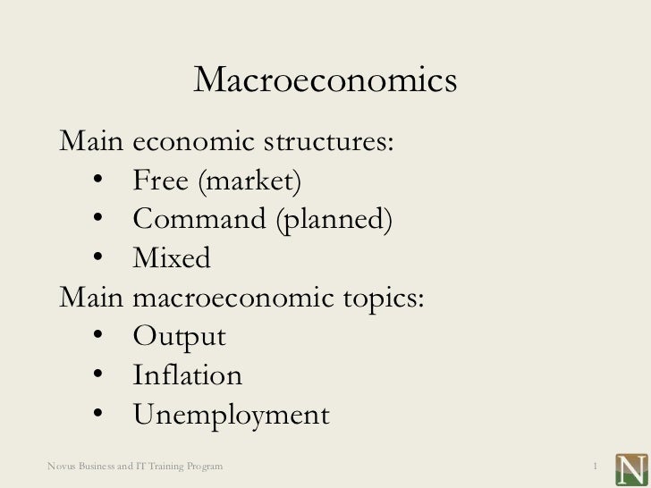 Lesson 20: Economics - Understanding Macroeconomic Influences and Eco…