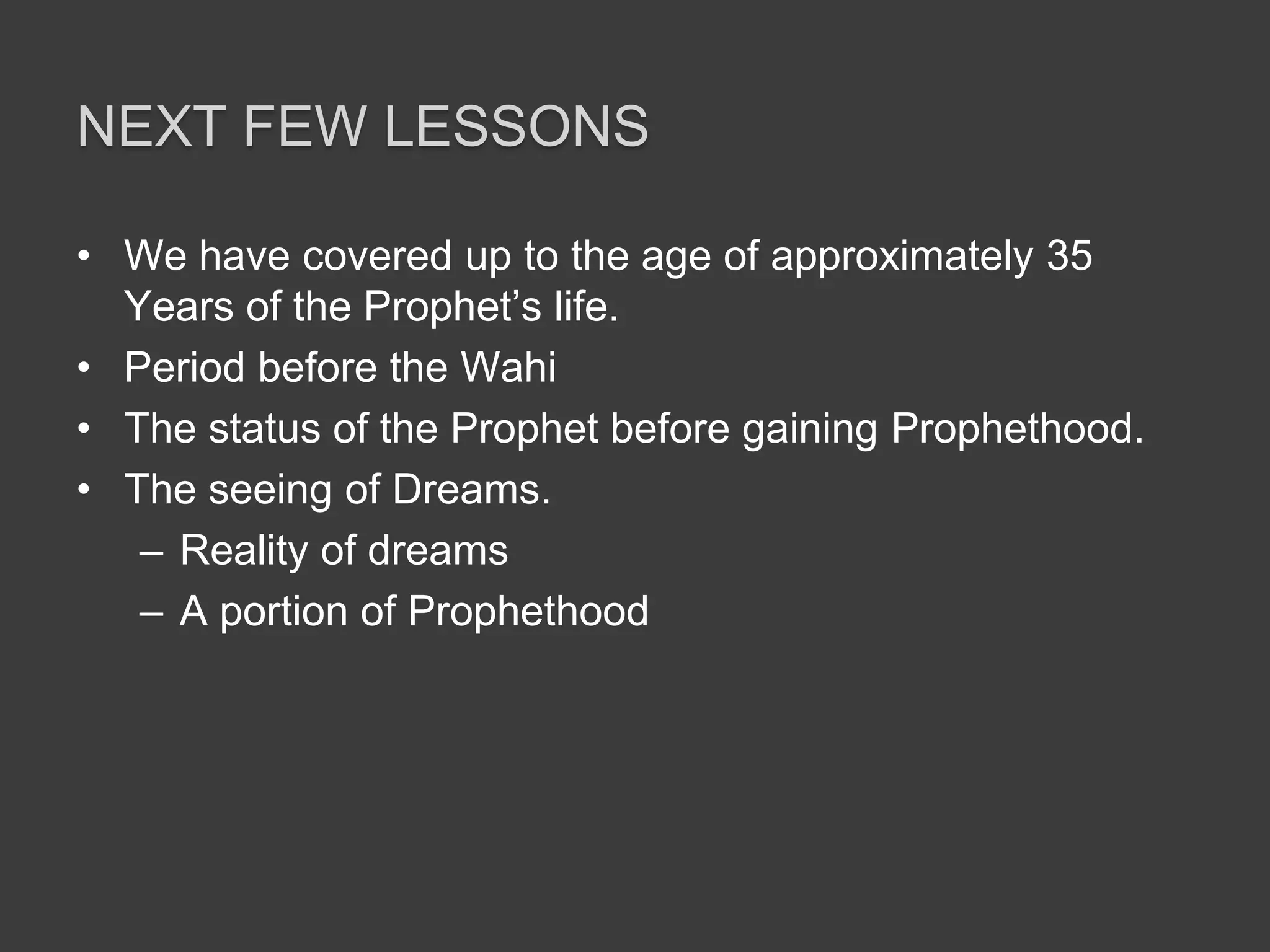 Lesson 20 - Rebuilding of the Ka'bah | PPTX
