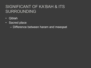 Lesson 20 - Rebuilding of the Ka'bah | PPTX