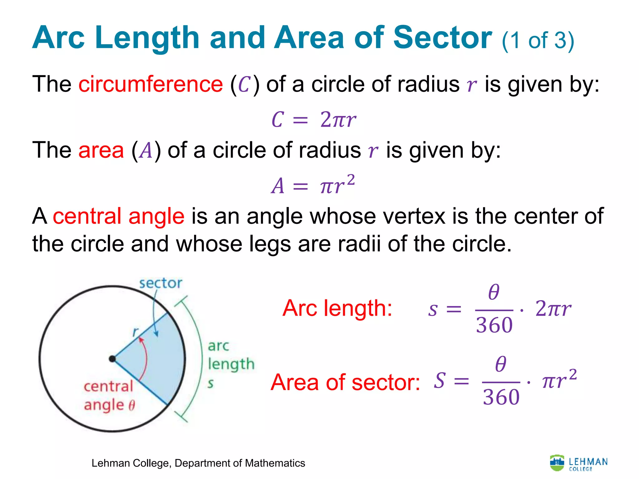 Lesson 20: Trigonometric Functions of Any Angle Part 1 | PPTX