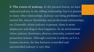 Lesson 03: Jealousy, the Evil that Hurts the Family.pptx